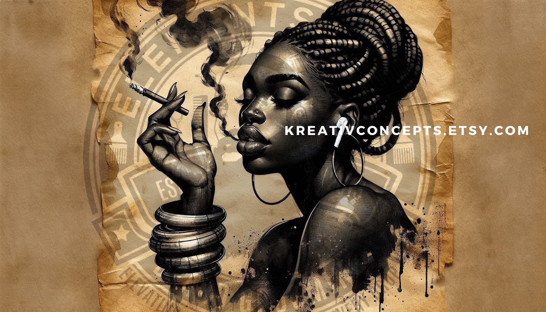 Self-care Saturday I Digital Art Images, AI Generated. Digital Download ...