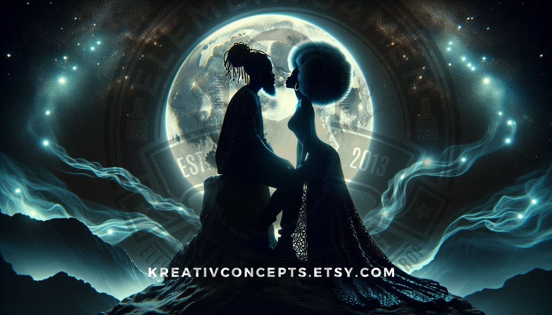 Moon Glow I Digital Art Images, AI Generated. Digital Download ...