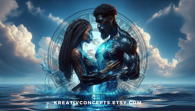 Wet Dreams I Digital Art Images, AI Generated. Digital Download ...