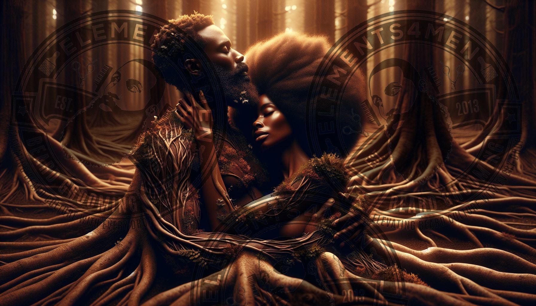 Deeply Rooted I Digital Art Images, AI Generated. Digital Download ...