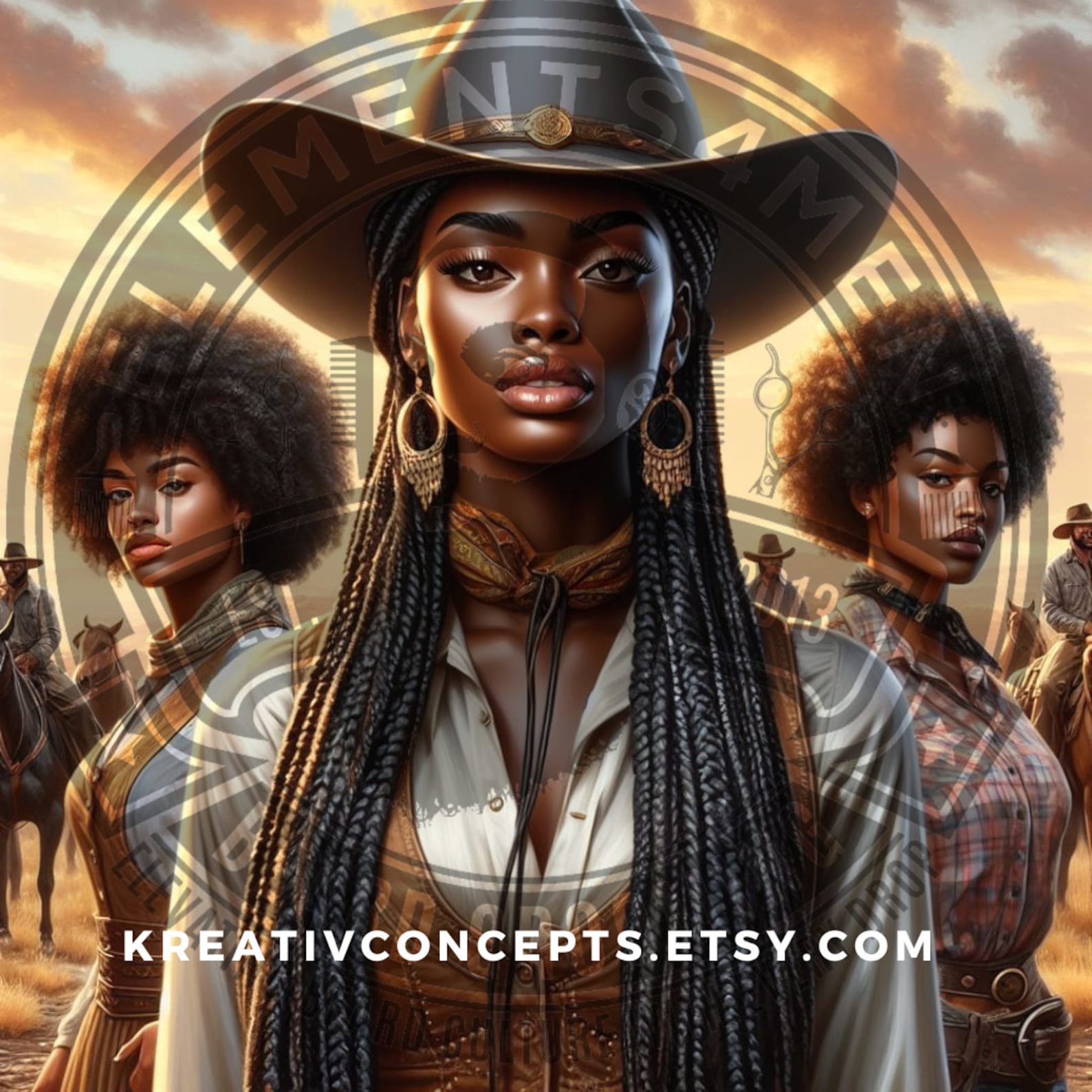 We Ride at Dawn I Digital Art Images, AI Generated. Digital Download ...