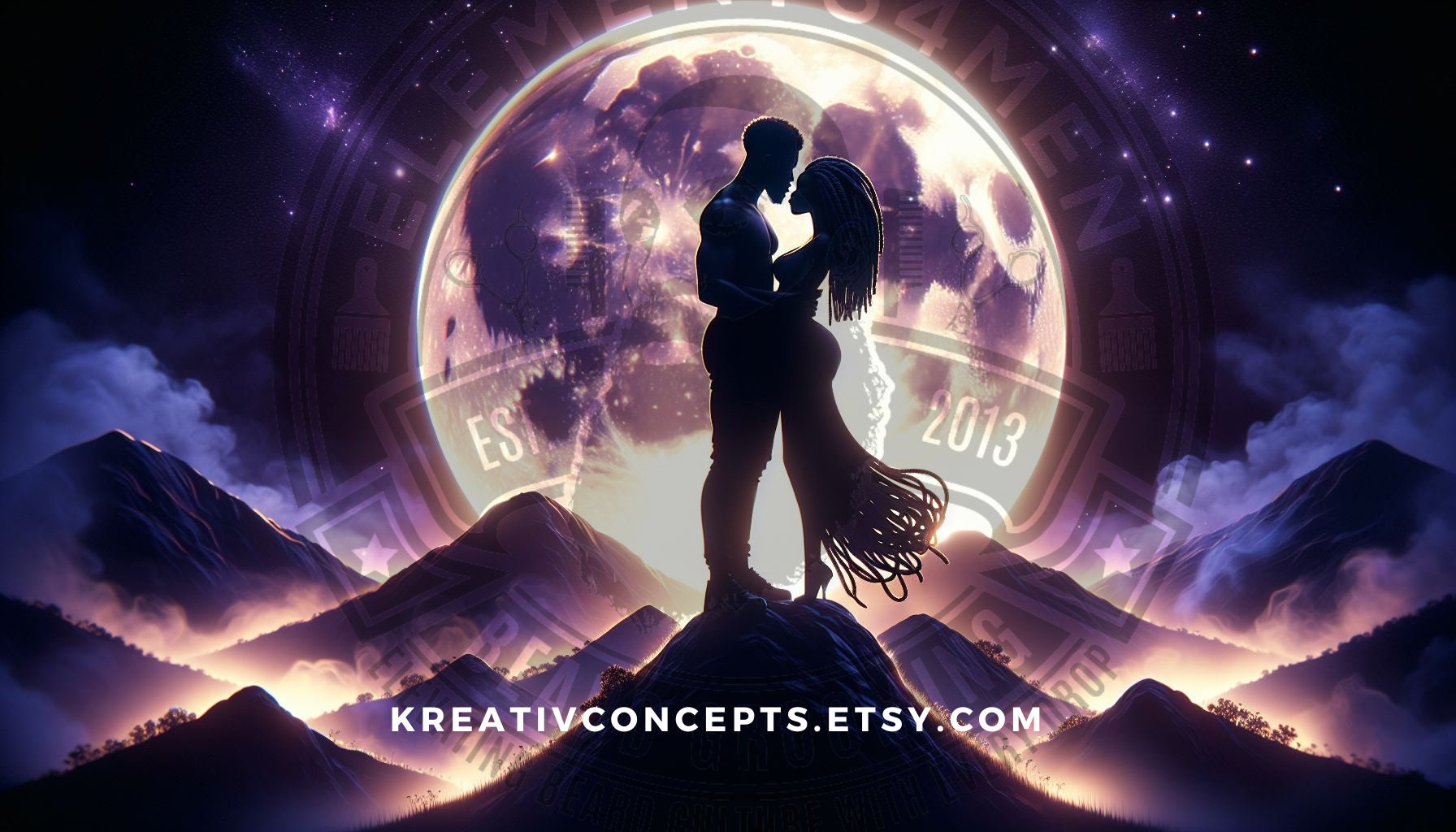 Moon Glow I Digital Art Images, AI Generated. Digital Download ...