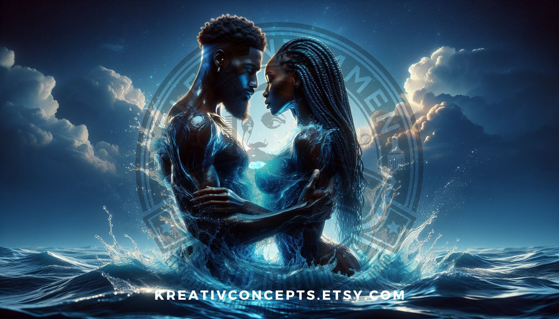 Wet Dreams I Digital Art Images, AI Generated. Digital Download ...