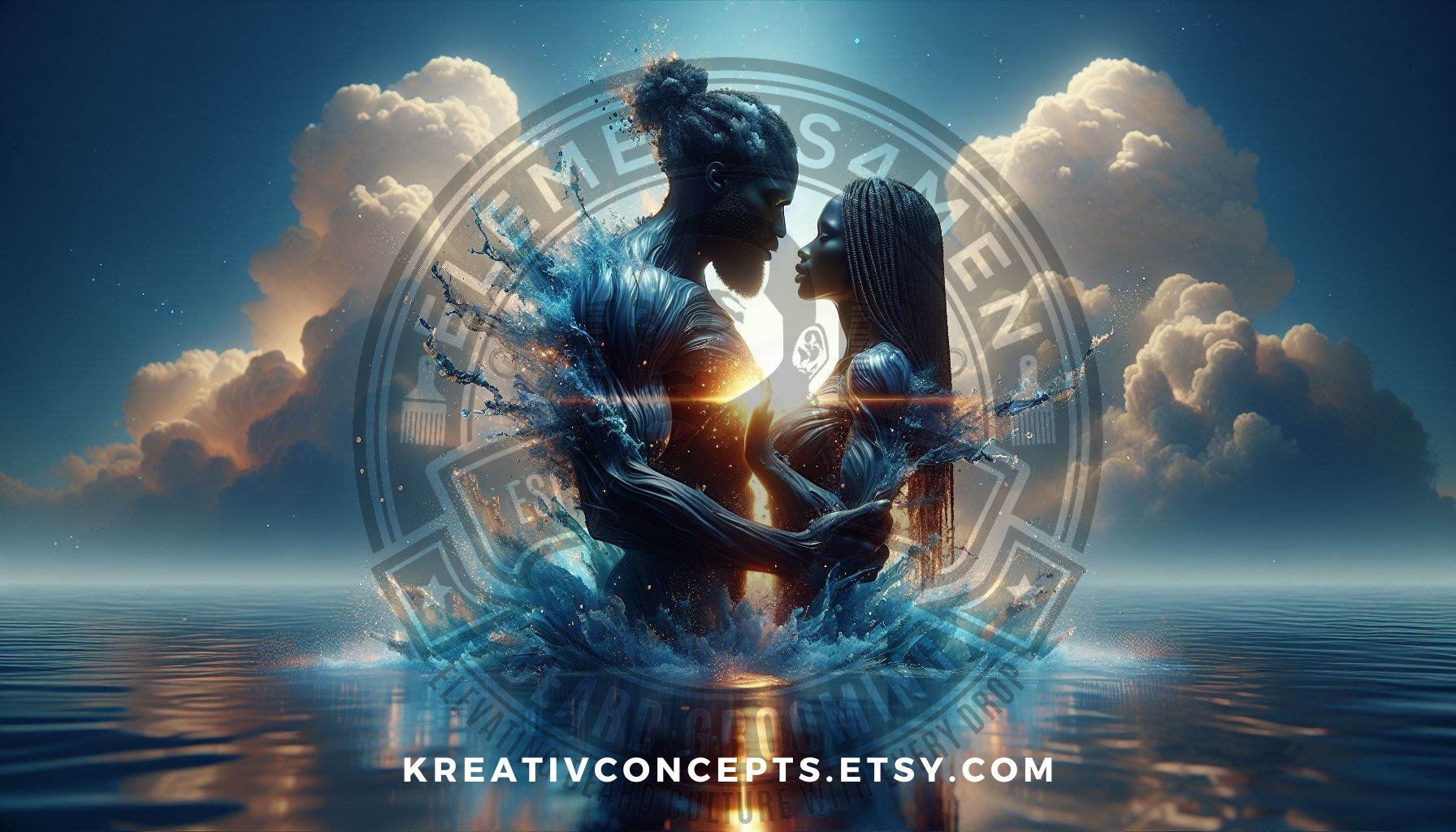 Wet Dreams I Digital Art Images, AI Generated. Digital Download ...