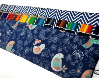 Colored pencil case | Etsy