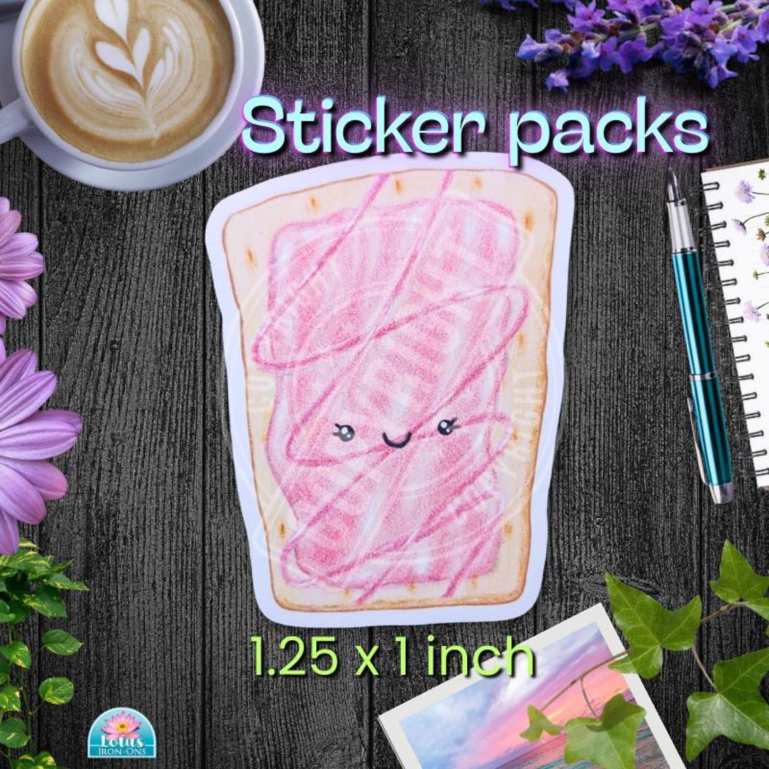 Sticker Pack / Pop Tarts / Journaling Junk Journal Scrapbooking Planner ...