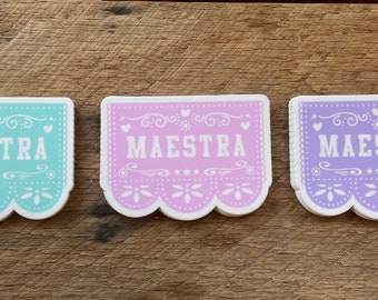 Teacher Stickers Dual Language - Etsy