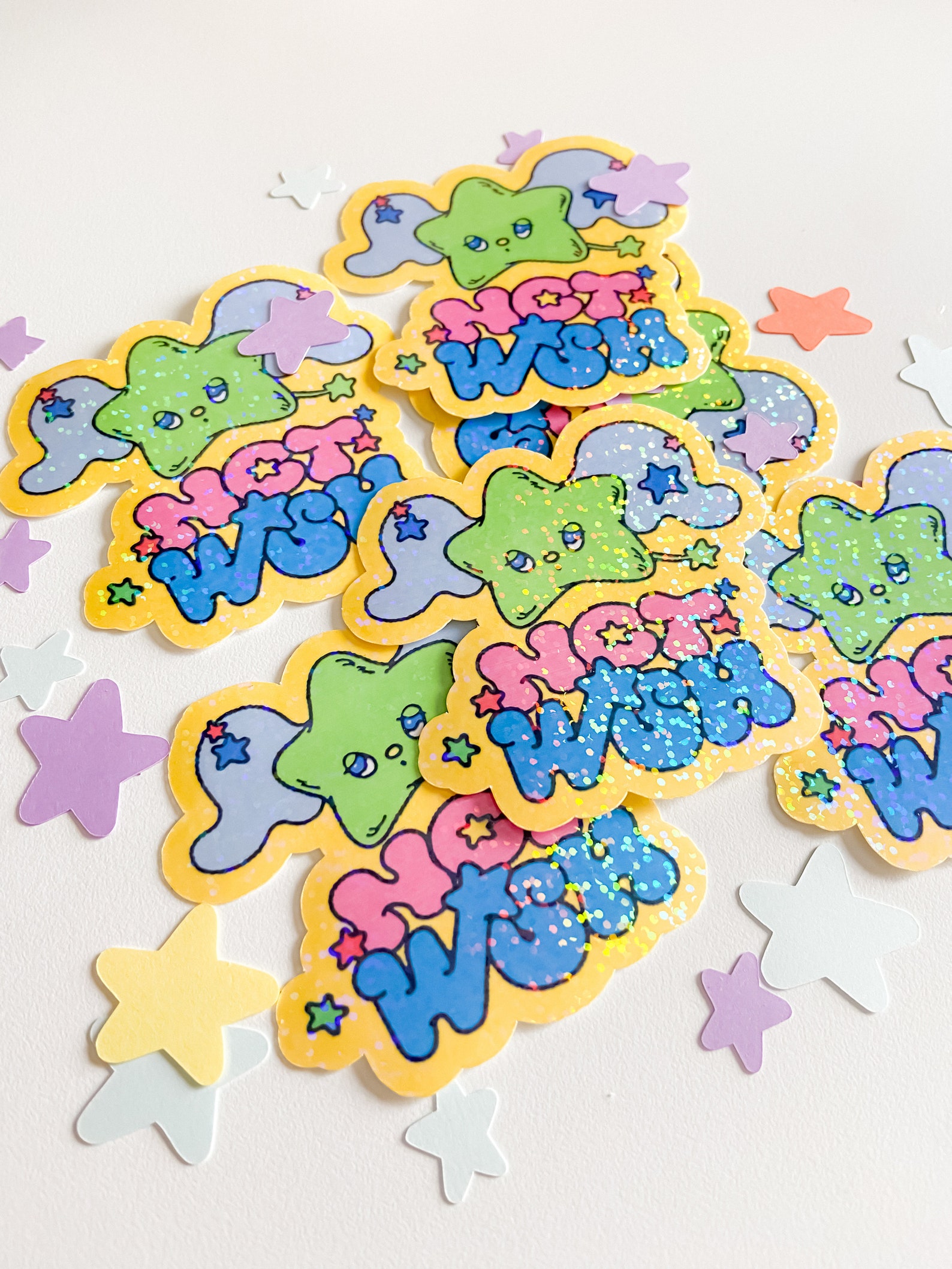 NCT WISH Holographic Vinyl Sticker Decal - Etsy