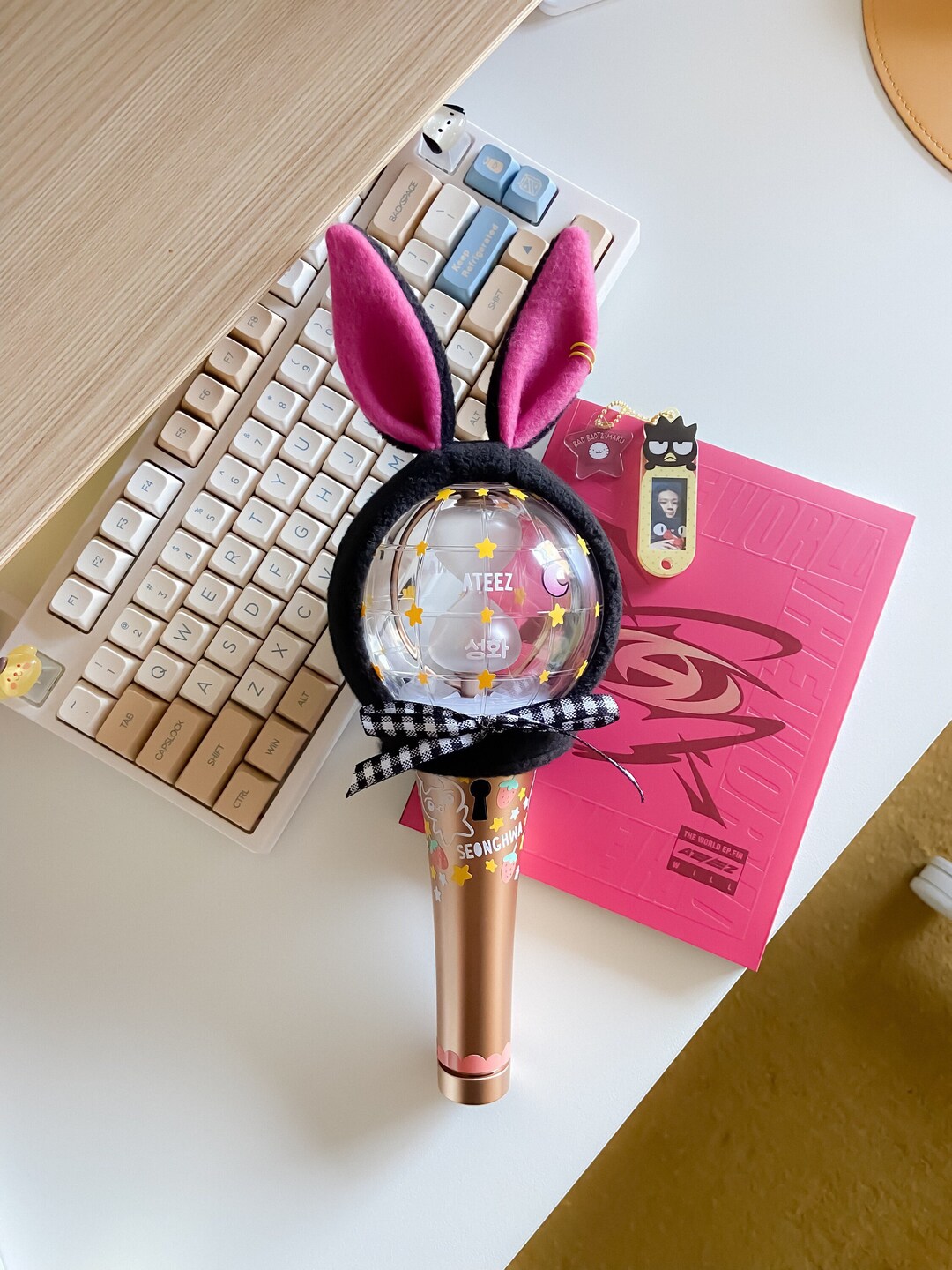 Ateez Mito Lightstick Cover - Lightiny Bunny Rabbit - Etsy