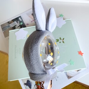Ateez Mito Lightstick Cover Grey Lightiny Bunny Rabbit - Etsy