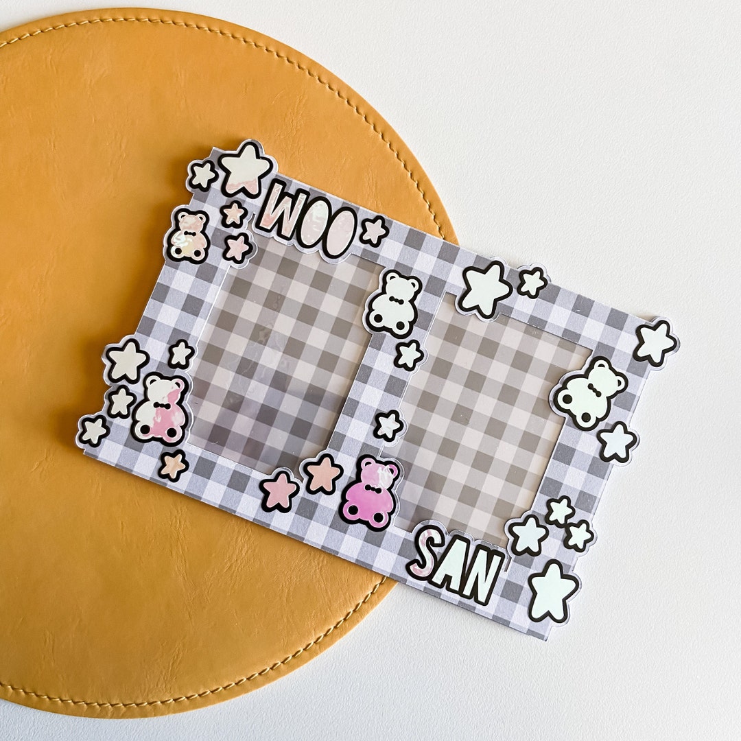 Custom Kpop Photocard Frame Toploader Covers Deco K-pop - Etsy