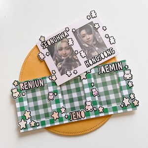 Custom Kpop Photocard Frame Toploader Covers Deco K-pop - Etsy