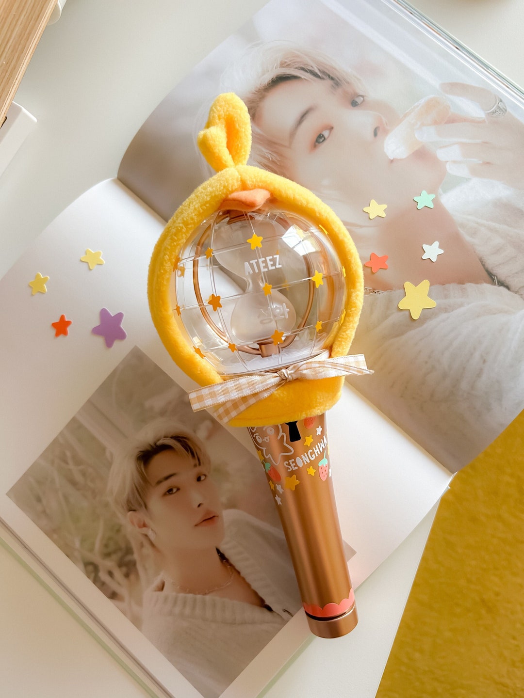 Ateez Aniteez Mingi BBYONGMING Inspired Lightstick Cover - Lightiny ...