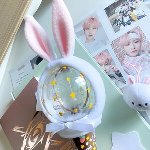 Ateez Mito Lightstick Cover White Version Lightiny Bunny Rabbit - Etsy