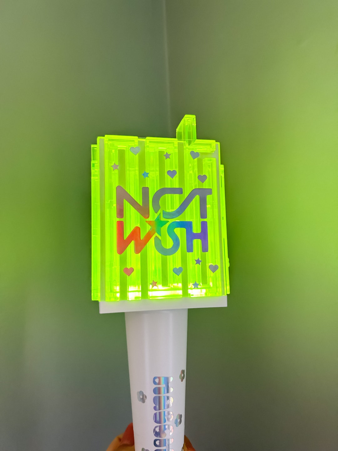 NCT WISH Lightstick Vinyl Decal Sticker Neobong Kpop - Etsy