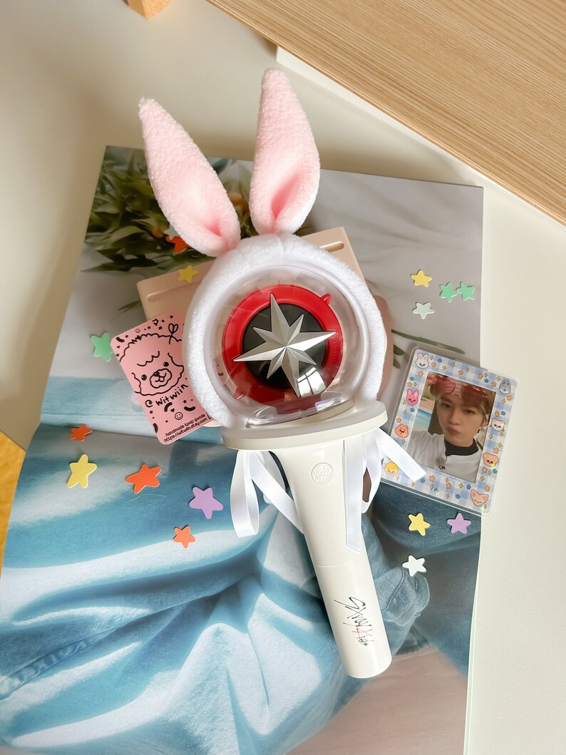 Stray Kids Leebit Inspired Lightstick Cover Skzoo Lee Know Bunny Rabbit ...