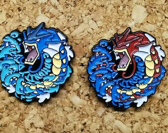 Gyarados Pin - Etsy