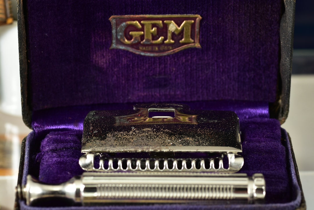 GEM 1912 Single Edge Safety Razor in Original Pocket Case With FREE ...