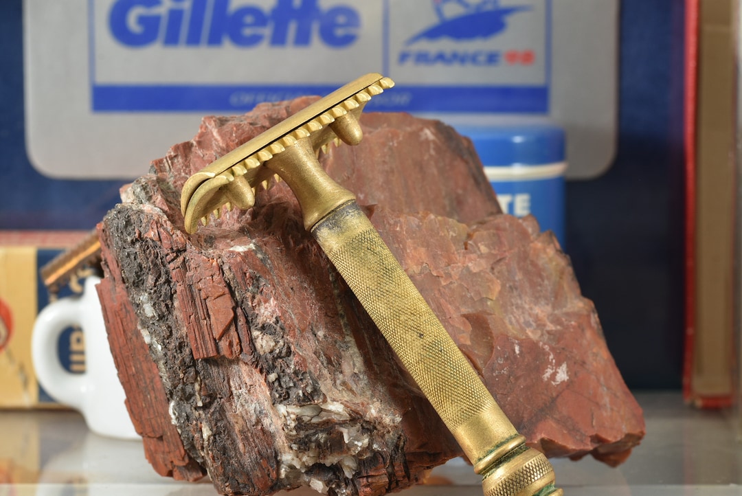 1920s Gillette Old Type Open Comb Safety Razor With FREE Razor Blade ...
