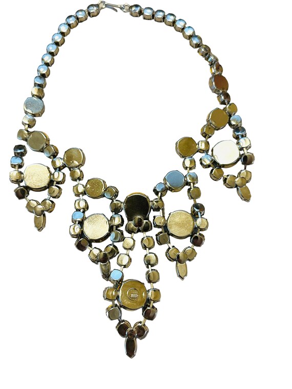 Max Muller signed large collar necklace with huge cry… - Gem