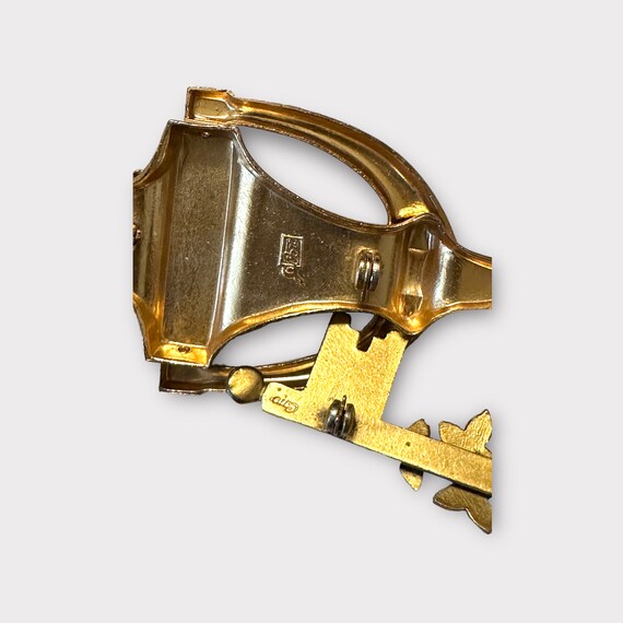 Coro pegasus 1940’s key and door knocker pin set - Gem