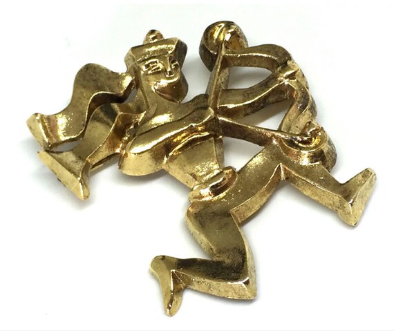 Paule Ingrand 40's Paris RARE bronze designer zodiac … - Gem