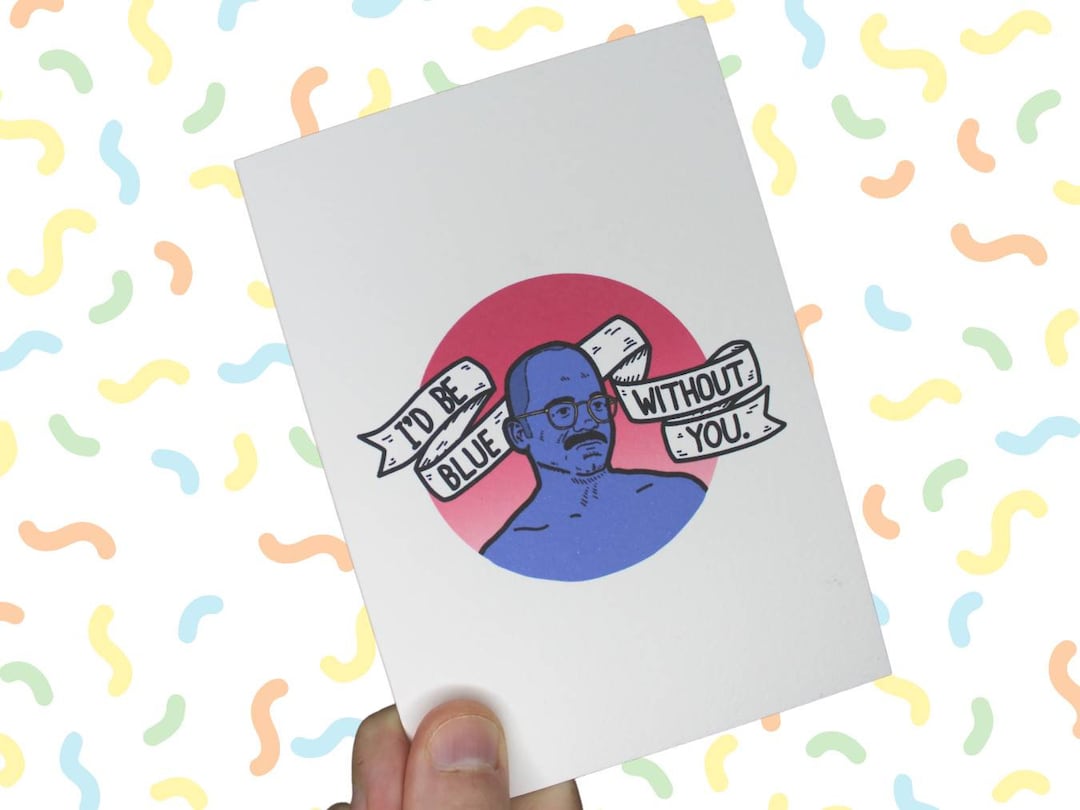 Arrested Development Card Tobias Bluth Blue Man Group Greetings Card on ...