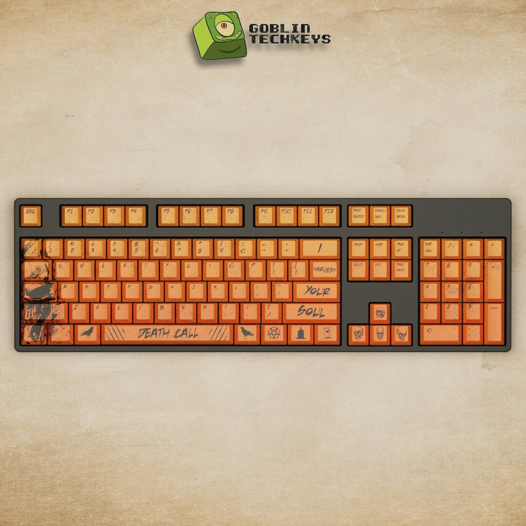 Alpha 108 | 100% Grim Reaper Mechanical Keyboard | Wireless Connection ...