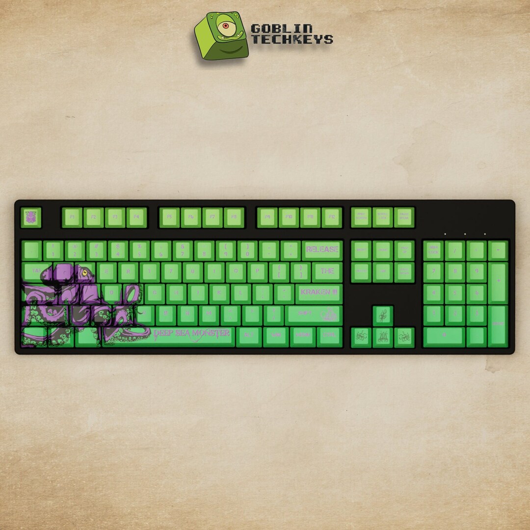 Alpha 108 | 100% Kraken Mechanical Keyboard | Wireless Connection | RGB ...