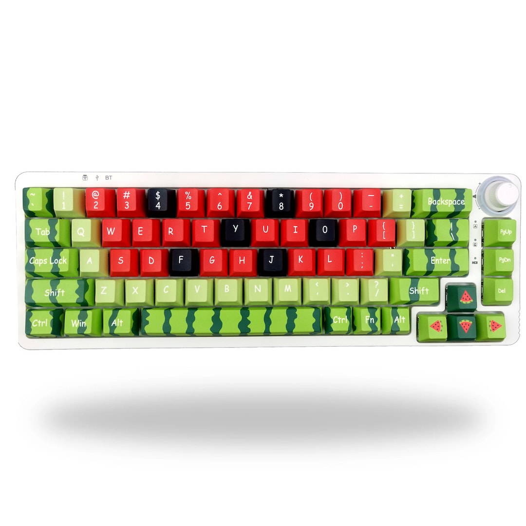 Watermelon Keyboard II Full Build 65% Keyboard 67 Keys Tenkeyless ...