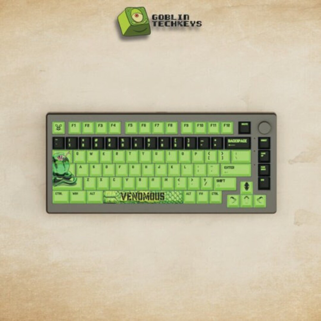 Alpha 82 | 75% Venomous Mechanical Keyboard | Wireless Connection | RGB ...