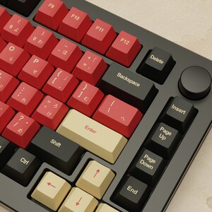 Monsgeek M1W | 75% Red Samurai Keyboard | Aluminum Keyboard | RGB ...
