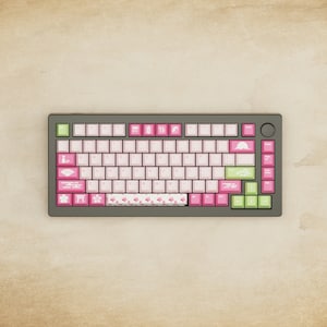 Monsgeek M1W | 75% Sakura Keyboard | Aluminum Keyboard | RGB | Custom ...