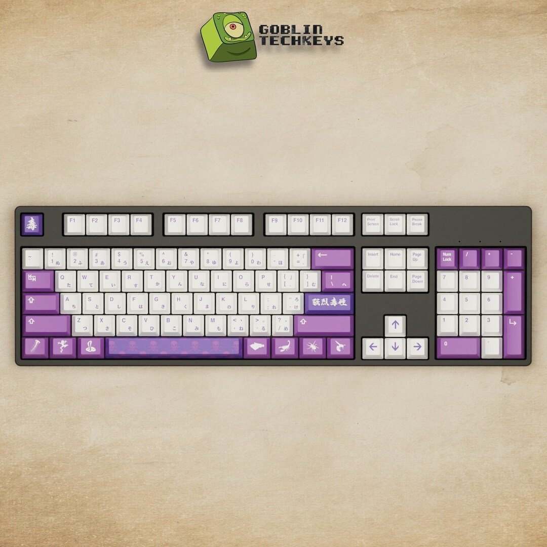 Alpha 108 | 100% Poison Mechanical Keyboard | Wireless Connection | RGB ...