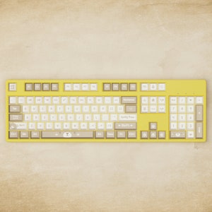 Alpha 108 | 100% Teddy Mechanical Keyboard | Wireless Connection | RGB ...