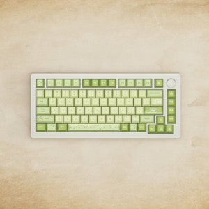Monsgeek M1W | 75% Matcha Boba Keyboard | Aluminum Keyboard | RGB ...