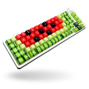 Watermelon Keyboard II Full Build 65% Keyboard 67 Keys Tenkeyless ...