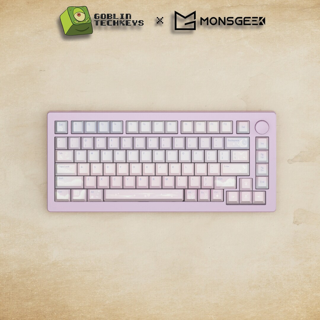 Monsgeek M1W | 75% Aesthetic Sky Keyboard | Aluminum Keyboard | RGB ...