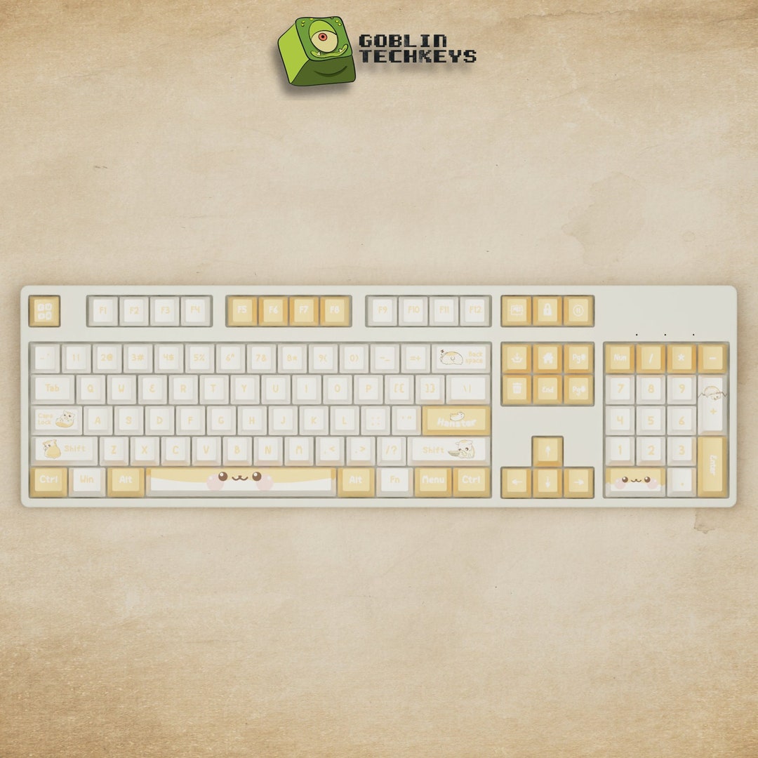 Alpha 108 | 100% Hamster Mechanical Keyboard | Wireless Connection ...