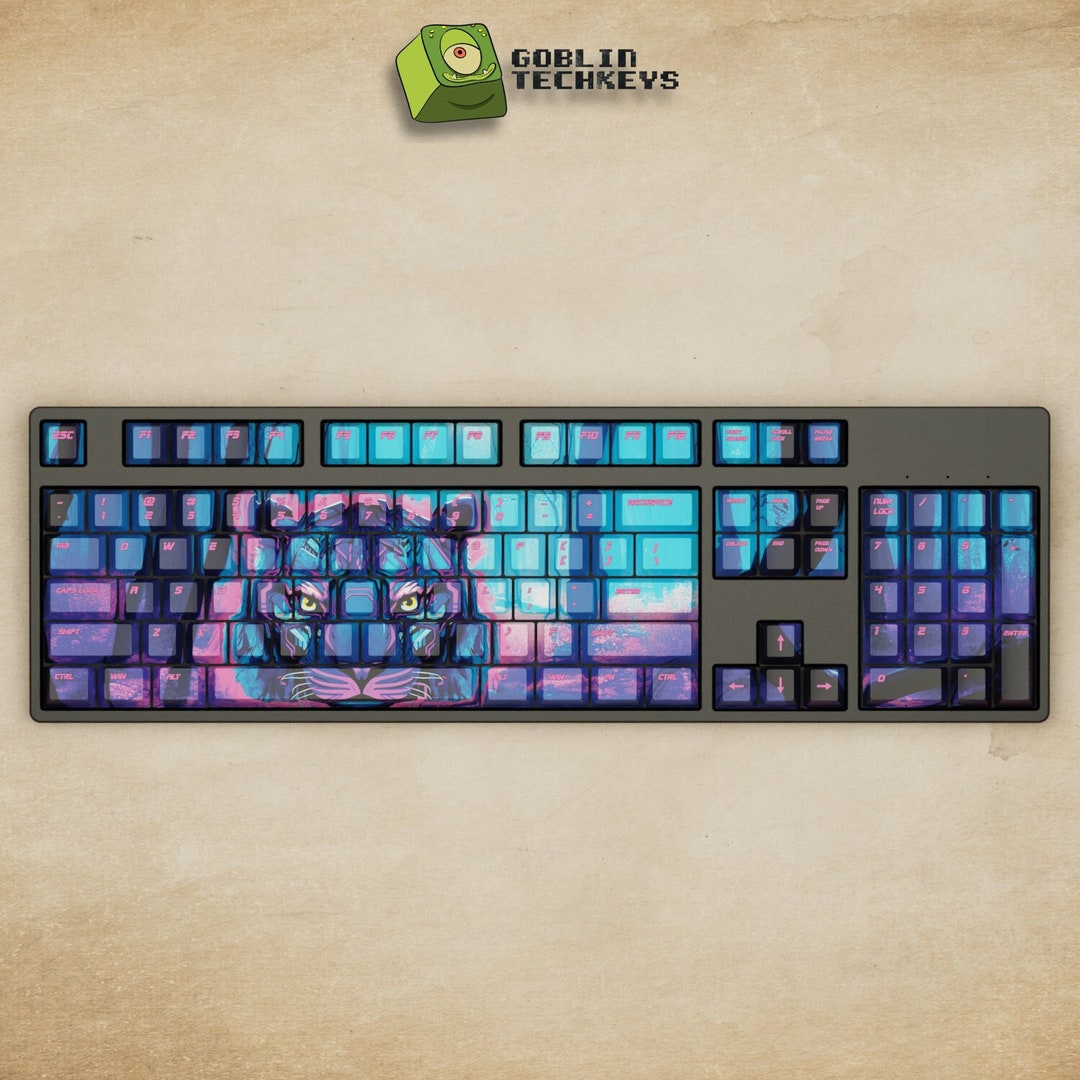 Alpha 108 | 100% Cyber Tiger Mechanical Keyboard | Wireless Connection ...