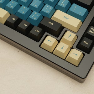 Monsgeek M1W | 75% Blue Samurai Keyboard | Aluminum Keyboard | RGB ...