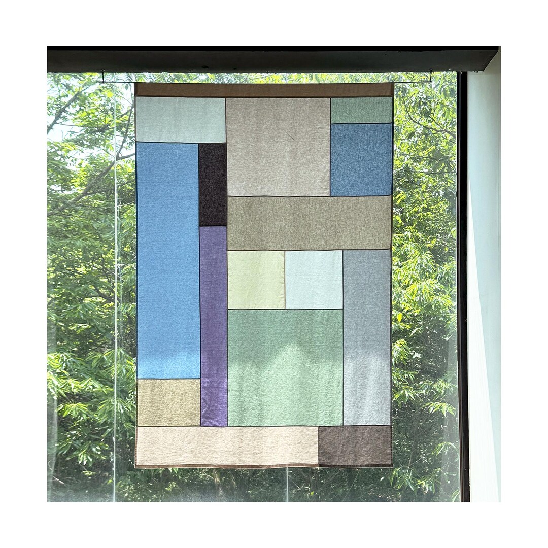 Pojagi Patchwork Curtain: Linencotton, Korean Authentic Skills ...