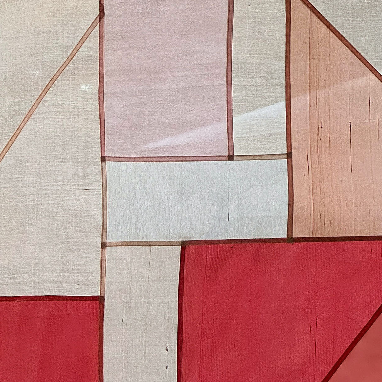 Modernized Korean Traditional Pojagi Shade/ Wall Hanging/ Window ...