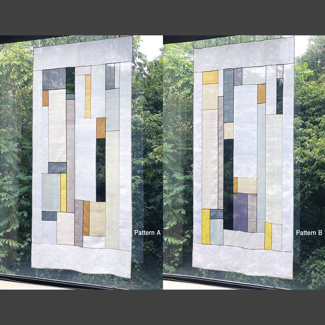 Modernized Korean Traditional Pojagi Curtain/ Shade/ Divider/ - Etsy