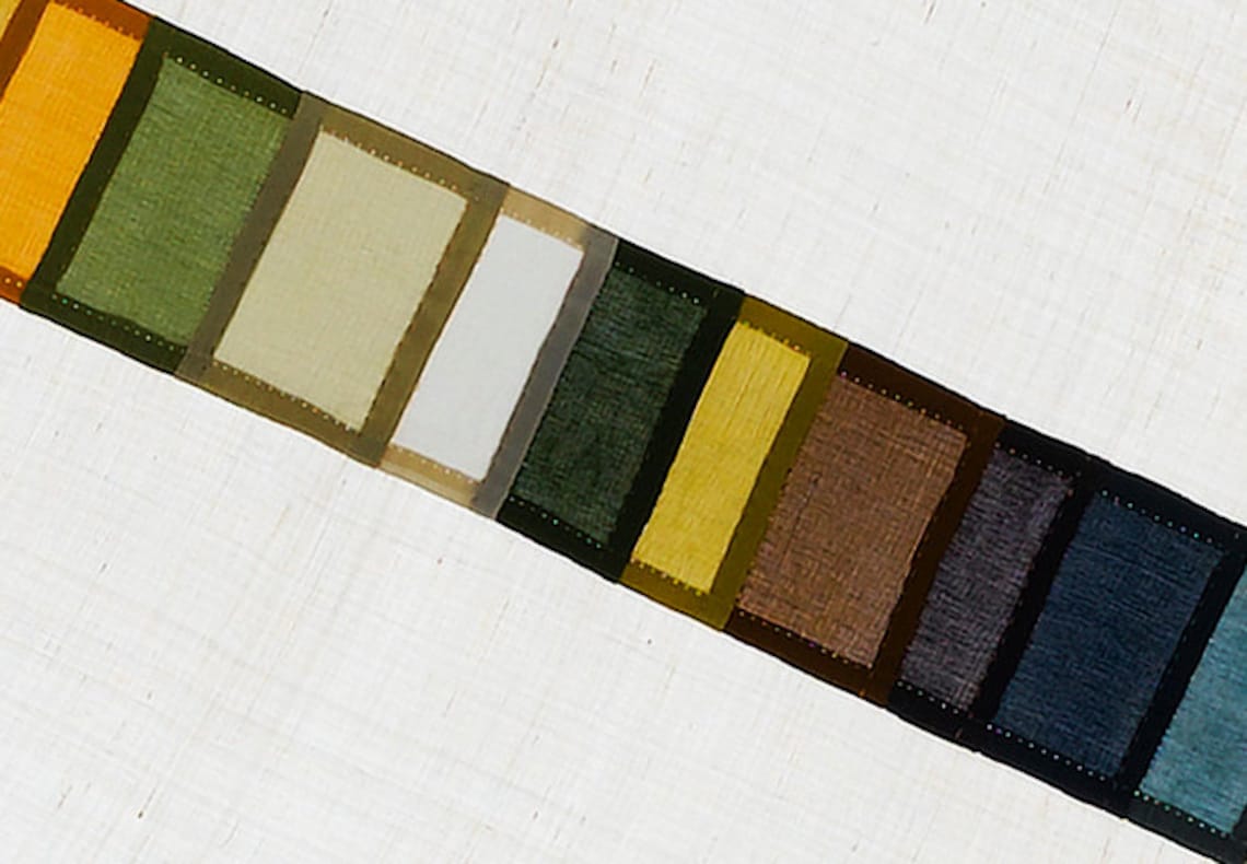 Modernized Korean Traditional Pojagi Curtain/ Shade/ Wall Hanging ...