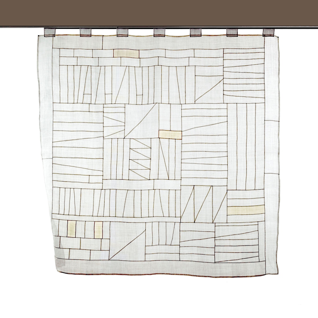 Modernized Korean Traditional Pojagi Curtain/ Shade/ Divider/ Tapestry ...