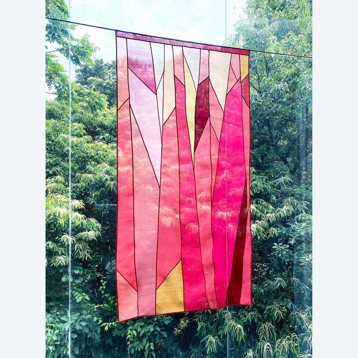 Modernized Korean Traditional Pojagi Curtain/ Shade/ Divider/ - Etsy