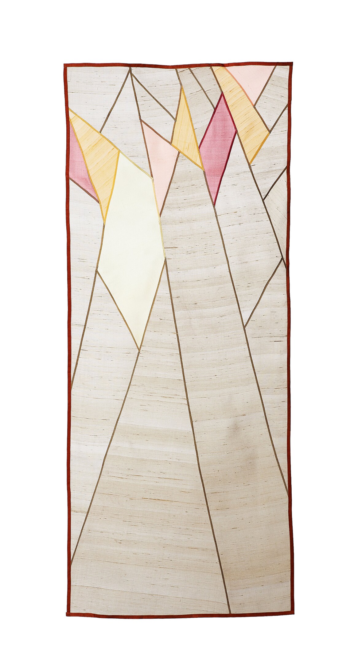 Modernized Korean Traditional Pojagi Window Covering/ Stained-glass ...