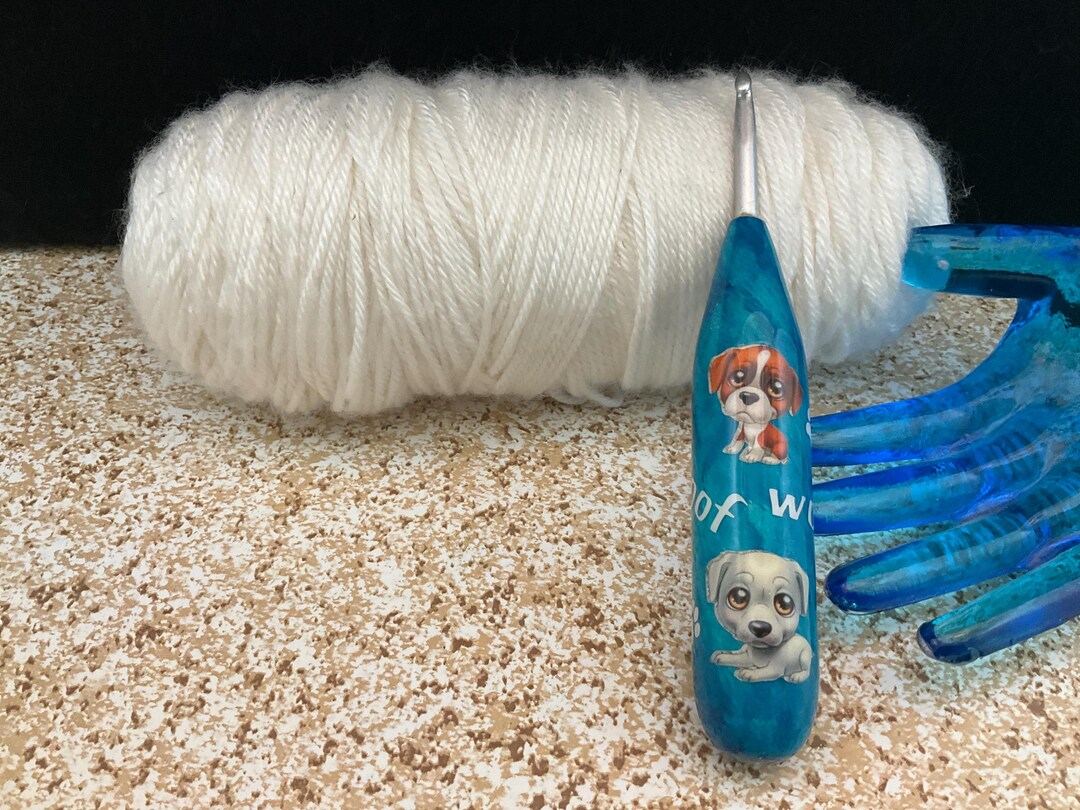 Handmade I/5.50mm Clover Amour, Too Shay Crochet Hook Wood/acrylic ...