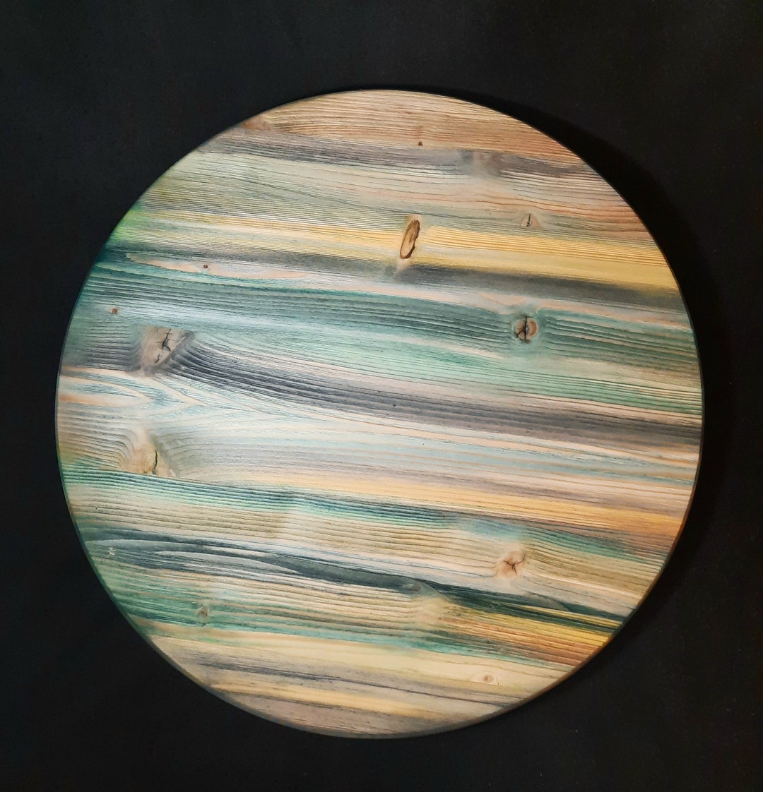 18 Inch Lazy Susan Hand Painted - Etsy